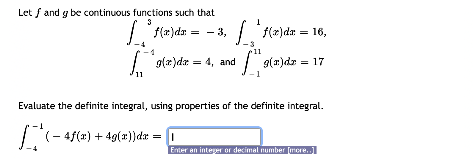 Solved Let f ﻿and g be ﻿continuous functions such | Chegg.com