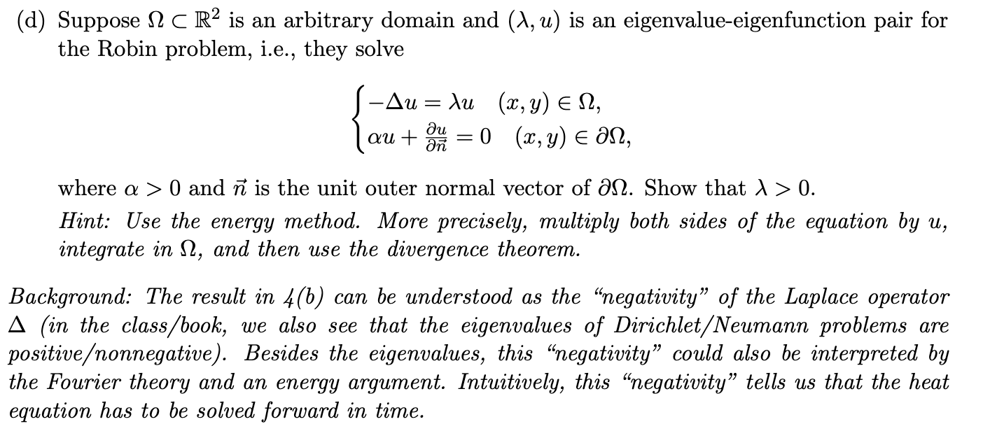 Solved (a) Solve the 2D Laplace's equation on the unit disk | Chegg.com