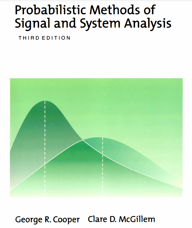 Solved Probabilistic Methods of Signal and System Analysis | Chegg.com