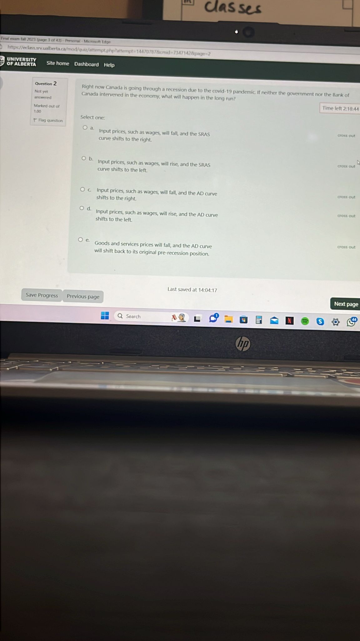 Solved classesSite home Dashboard HelpQuestion 2Not | Chegg.com