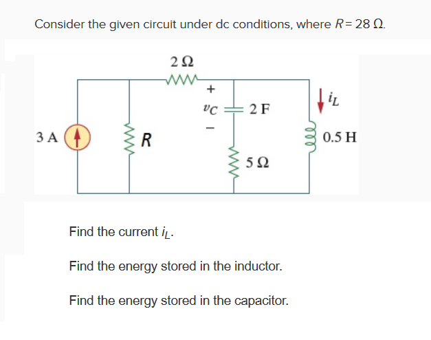 Solved Consider the given circuit under dc conditions, where | Chegg.com