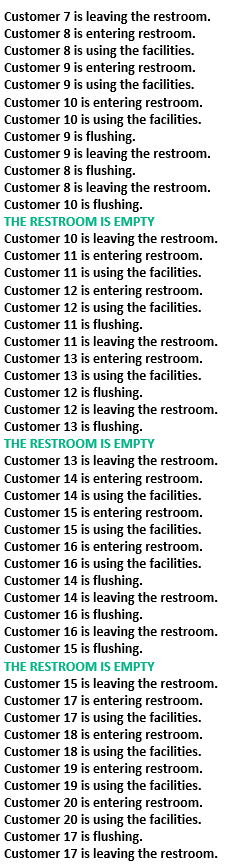 Solved |CSC 460 Program \#1 Concurrency, Threads, | Chegg.com