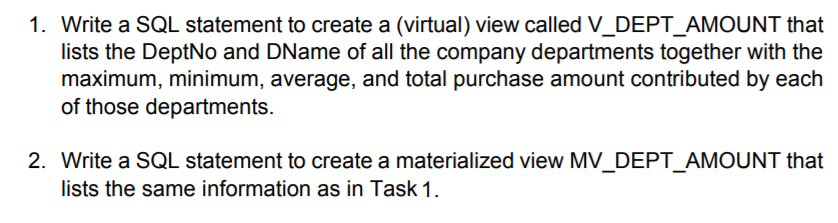 Solved SECTION 1. THE SALES DATABASE The Database: The SALES | Chegg.com