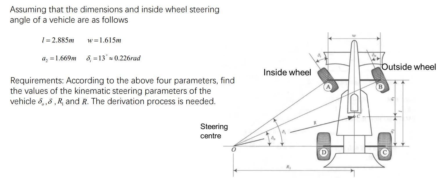 Solved According to the above four parameters, find the | Chegg.com