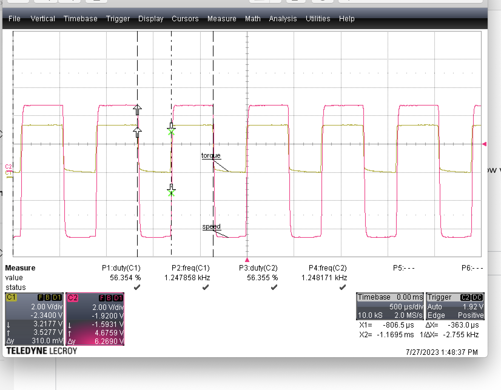 Calulate the modulation index from this graph | Chegg.com