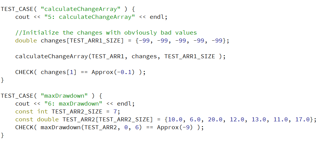 Solved In C++, I need with writing codes for each | Chegg.com
