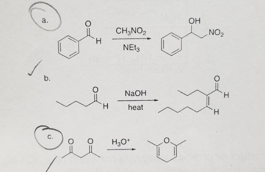 Solved OH CH3NO2 NO2 NEt3 b. O NaOH | Chegg.com