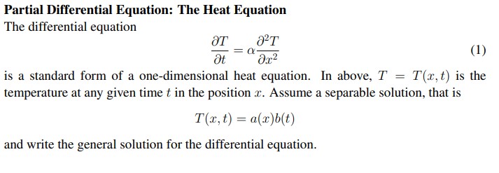 Solved Show me the steps to solve Partial Differential | Chegg.com
