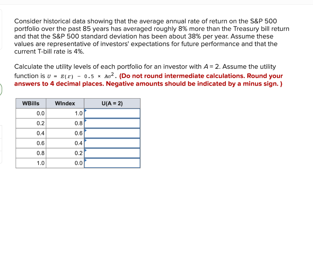 Solved Consider historical data showing that the average | Chegg.com