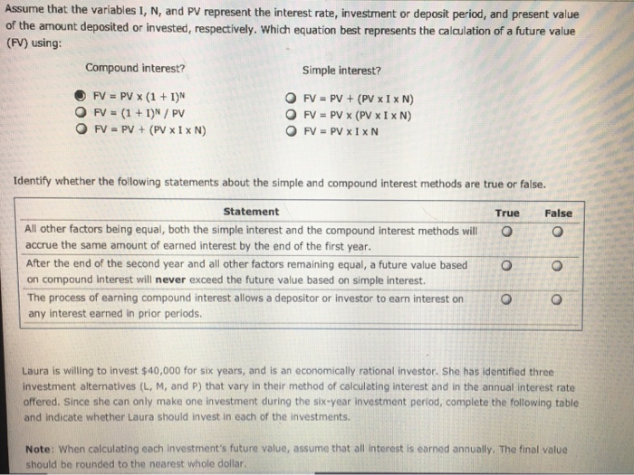 Solved Assume That The Variables I N And Pv Represent The 