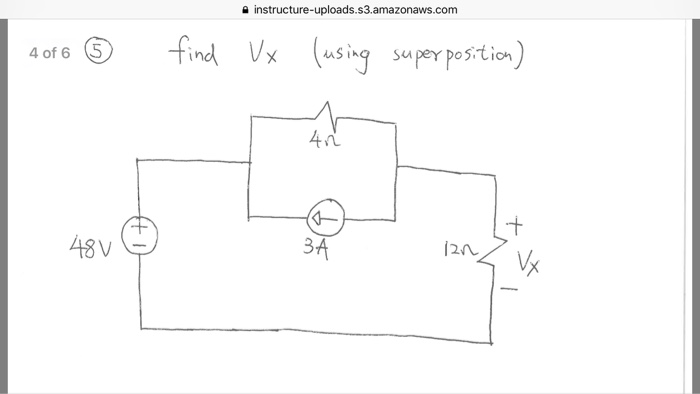 Solved instructure-uploads.s3.amazonaws.com 4 of 6 find Vx | Chegg.com