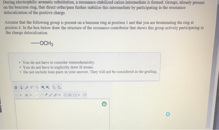 Solved During electrophilic aromatic substitution, a | Chegg.com