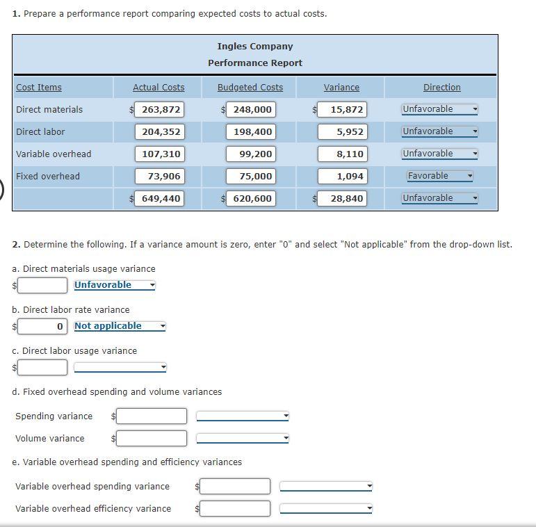 Solved Flexible Budget, Standard Cost Variances, T-Accounts | Chegg.com Solved Flexible Budget, Standard Cost Variances, T-Accounts | Chegg.com