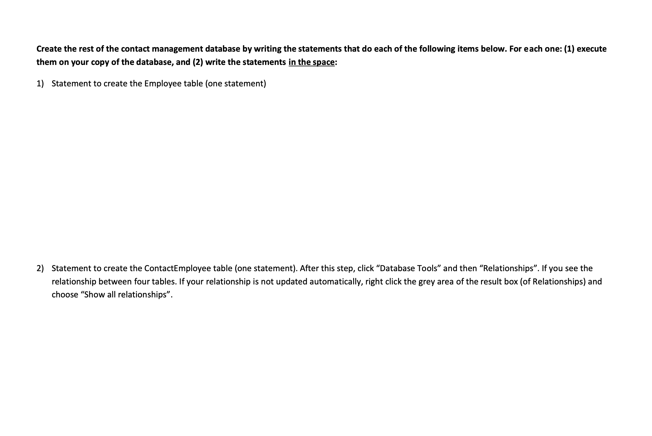 Solved For this assignment, you will finish building the | Chegg.com