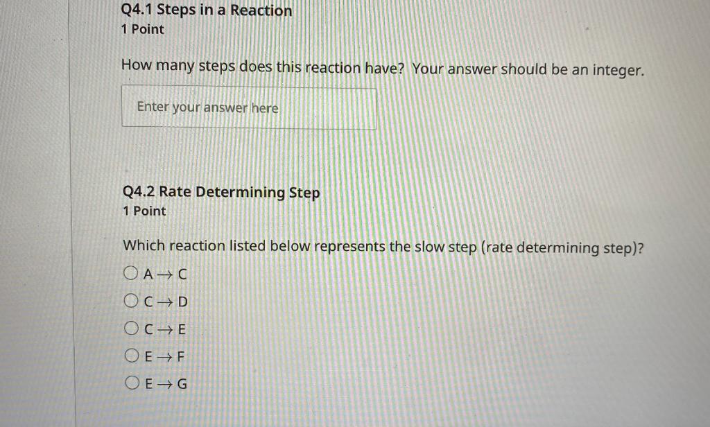 Solved Reaction Coordinate1 Point How many steps does this | Chegg.com