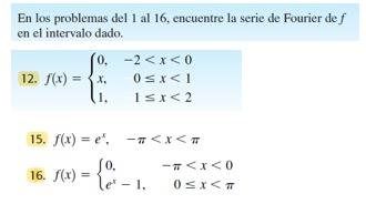Solved En los problemas del 1 al 16, encuentre la serie de | Chegg.com
