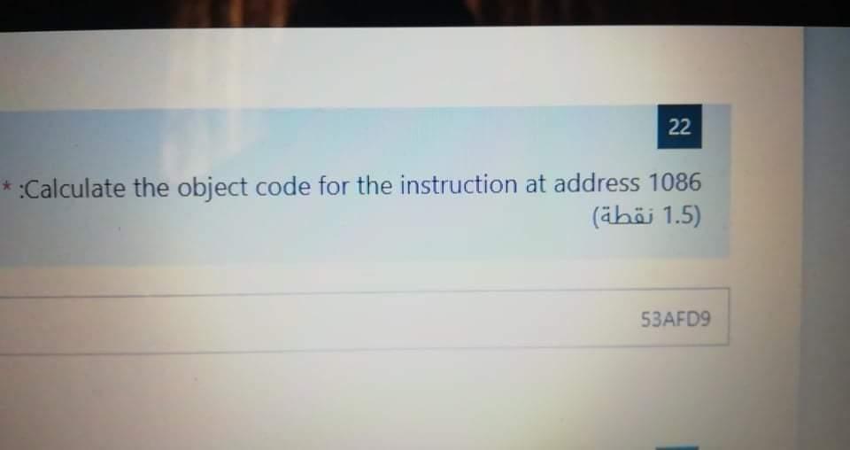 Solved Consider the following assembly code for SIC/XE | Chegg.com