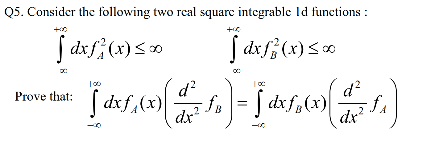 Solved Q5. ﻿Consider the following two real square | Chegg.com