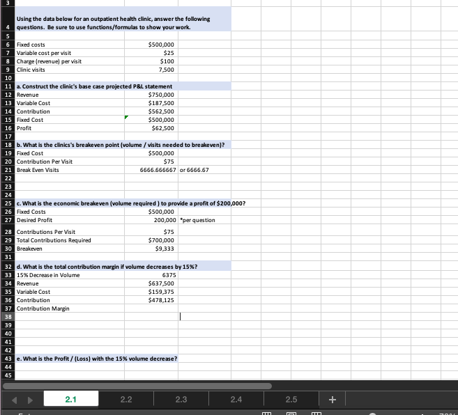 Solved Can someone help me calculate the contribution | Chegg.com