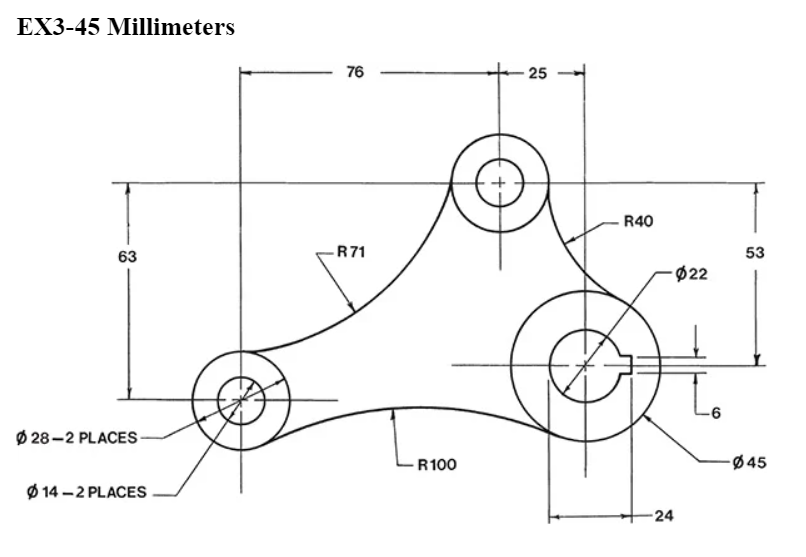 Solved Hello, I need help with this Autocad design can | Chegg.com