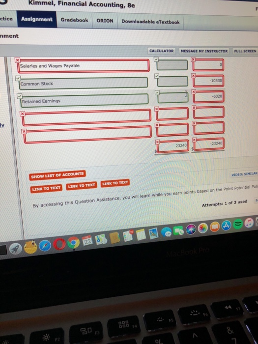 Solved CALCULATOR MESSAGE HY INSTRUCTOR FULL SCREEN PRINTER | Chegg.com