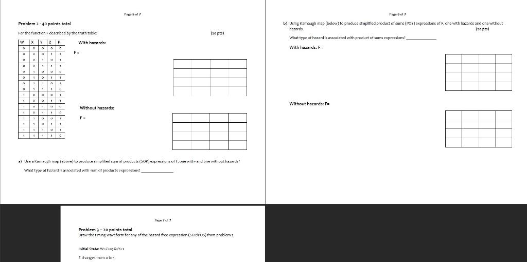 Solved Pasul 7 Pabul Problem 2 - 40 points total ( zopes) ) | Chegg.com