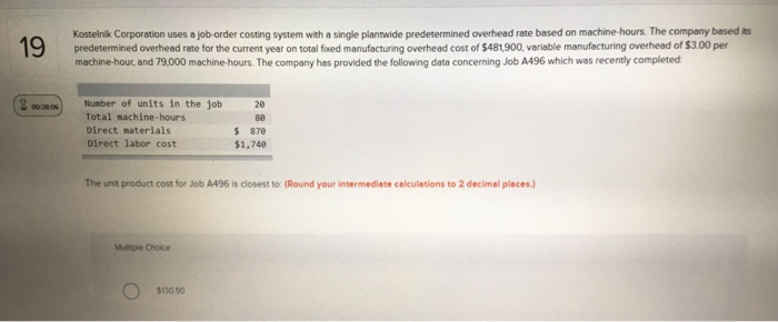 (Solved Homework): Corporation uses a job-order costing system with a ... (Solved Homework): Corporation uses a job-order costing system with a ...