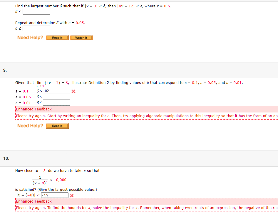 Solved Find the largest number 8 such that if [x - 31