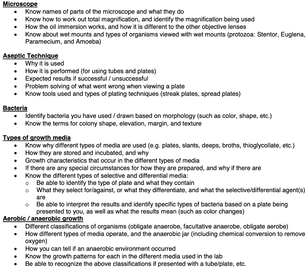 Solved Microscope - Know names of parts of the microscope | Chegg.com