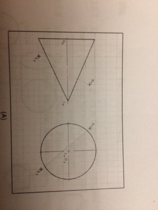 Complete the line of intersection between the objects | Chegg.com