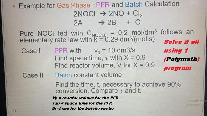 Solved Solve it all using 1 polymath program Chemical | Chegg.com