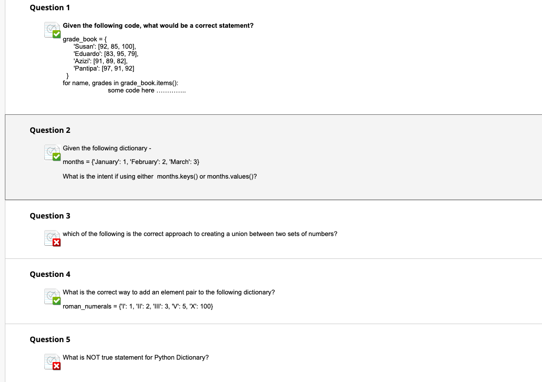 Solved Given the following code, what would be a correct | Chegg.com
