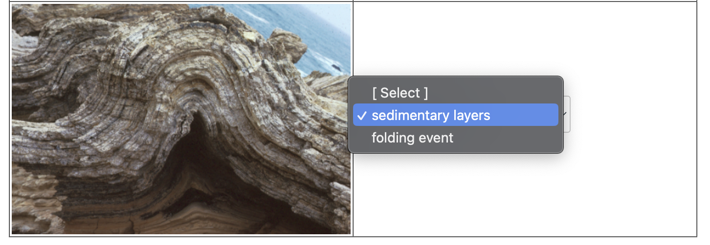 Solved Lab 9. Geologic Time Identify the older feature in | Chegg.com