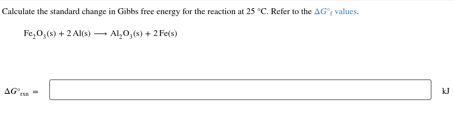 Solved Calculate the standard change in Gibbs free energy | Chegg.com