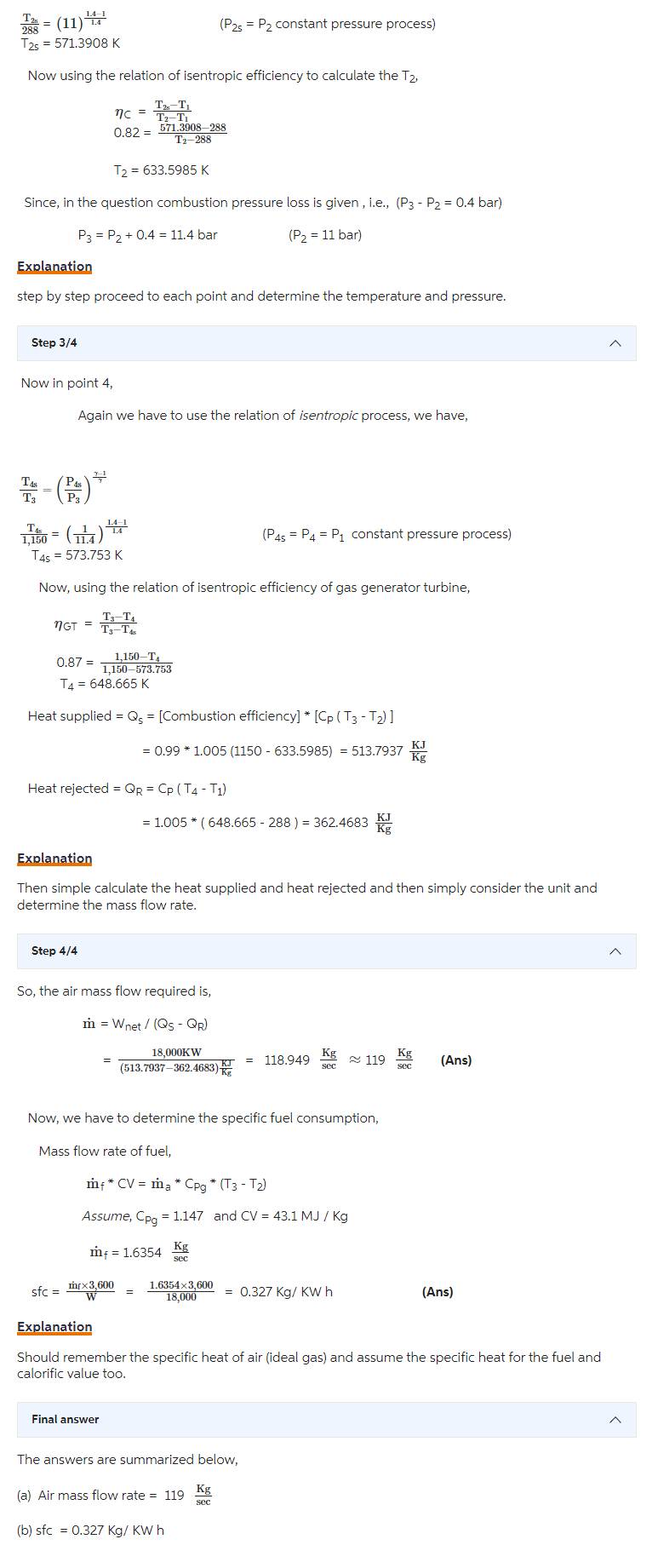 Download Gasturb14.exe and the related power points, | Chegg.com