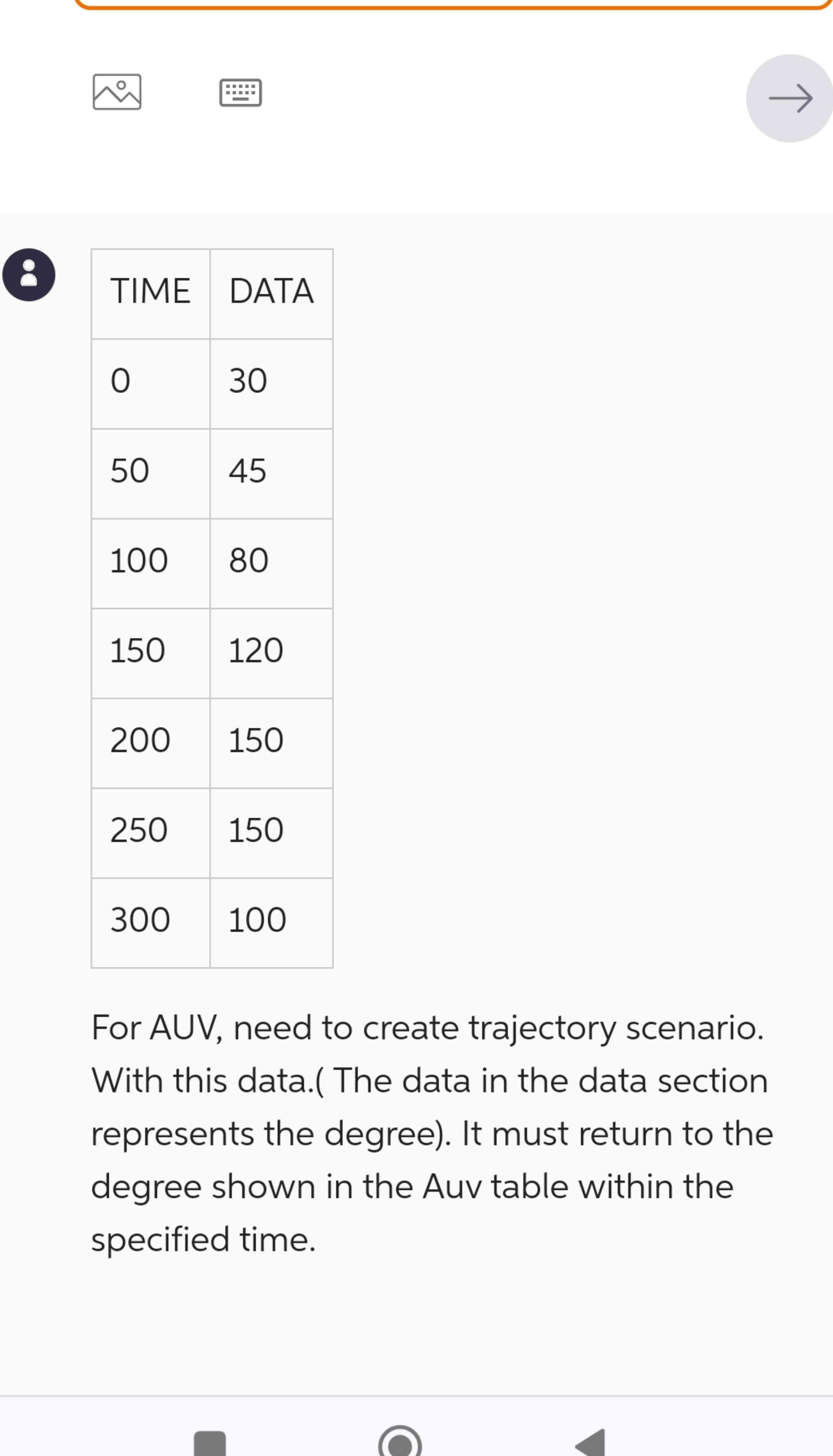 Solved For AUV, need to create trajectory scenario.With this | Chegg.com Solved For AUV, need to create trajectory scenario.With this | Chegg.com