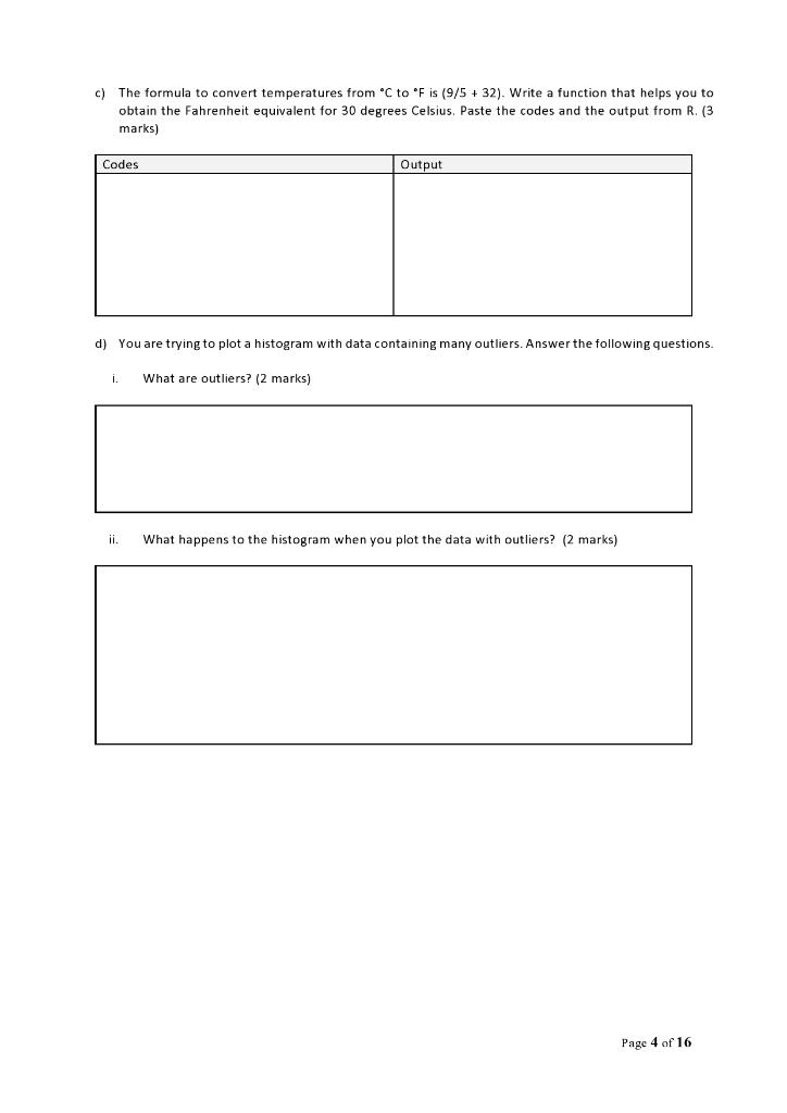 Solved Question 1 (21 marks) a) Explain the following R | Chegg.com