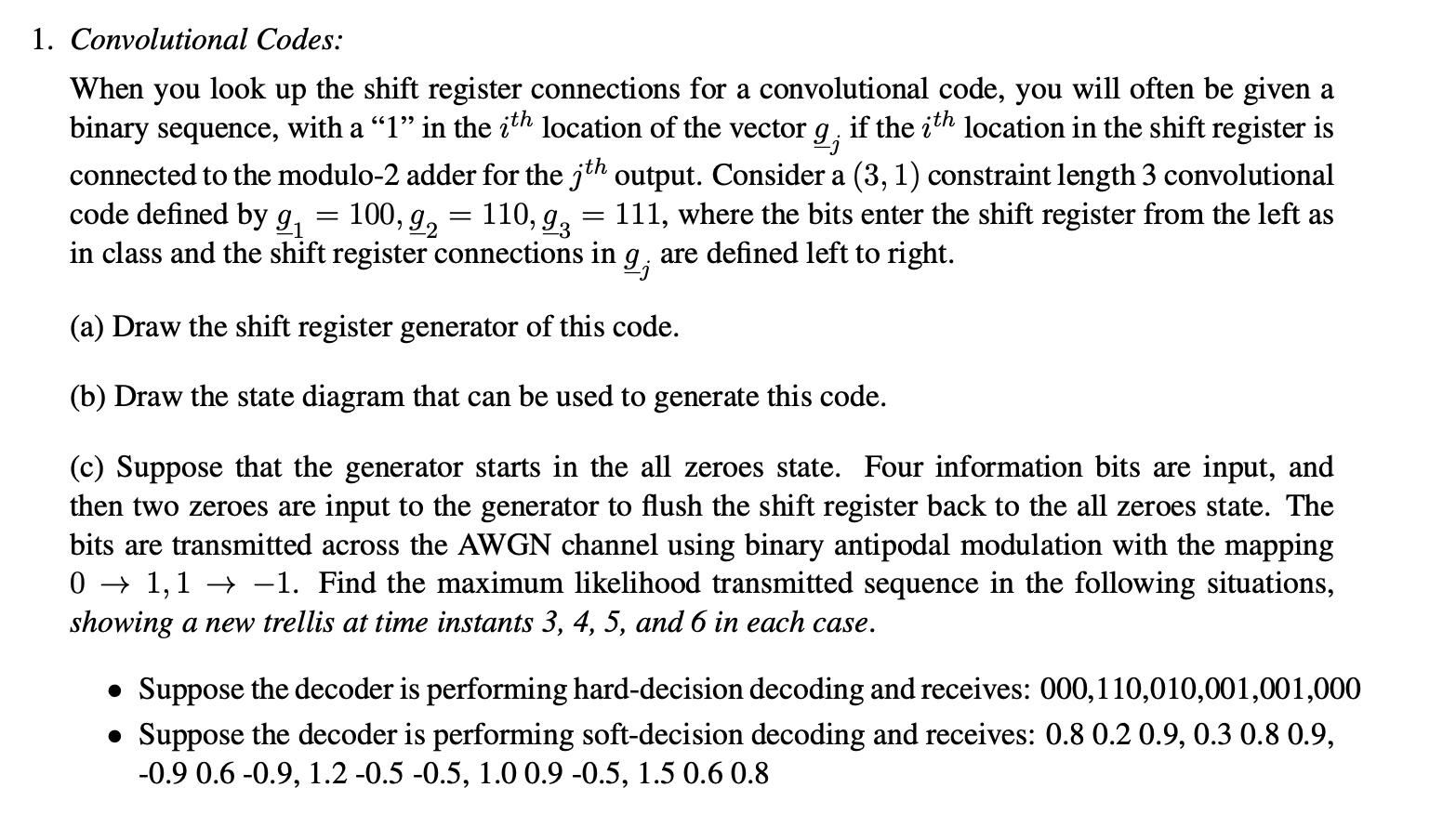 When you look up the shift register connections for | Chegg.com