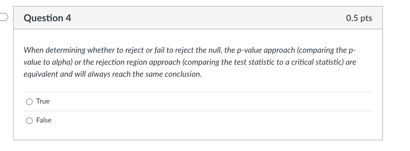 Solved When determining whether to reject or fail to reject | Chegg.com