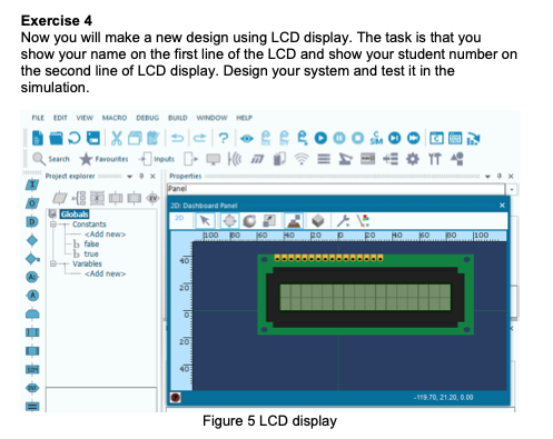 Exercise 4 Now you will make a new design using LCD | Chegg.com