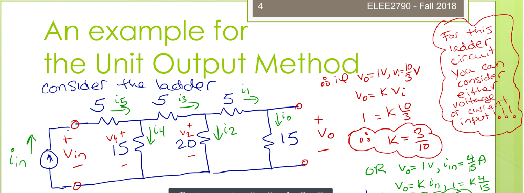 Solved Based on the following circuit, how is Vi = 10/3v | Chegg.com