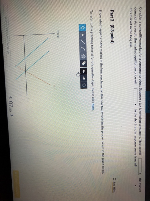 Solved Consider a competitive market for a consumer product. | Chegg.com