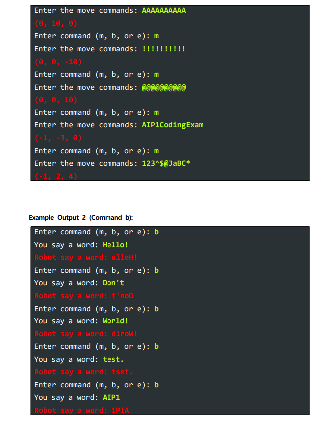 Solved Let's make a robot that can move and talk. By your | Chegg.com