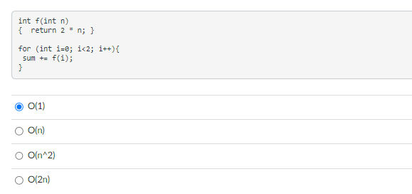 Solved Which Big O's are equivalent to log2(n). O(n∧2) | Chegg.com