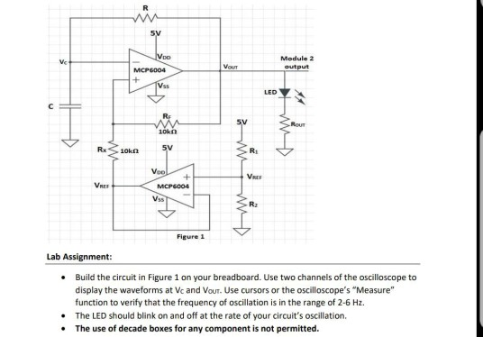 This module outputs a square wave digital signal with | Chegg.com