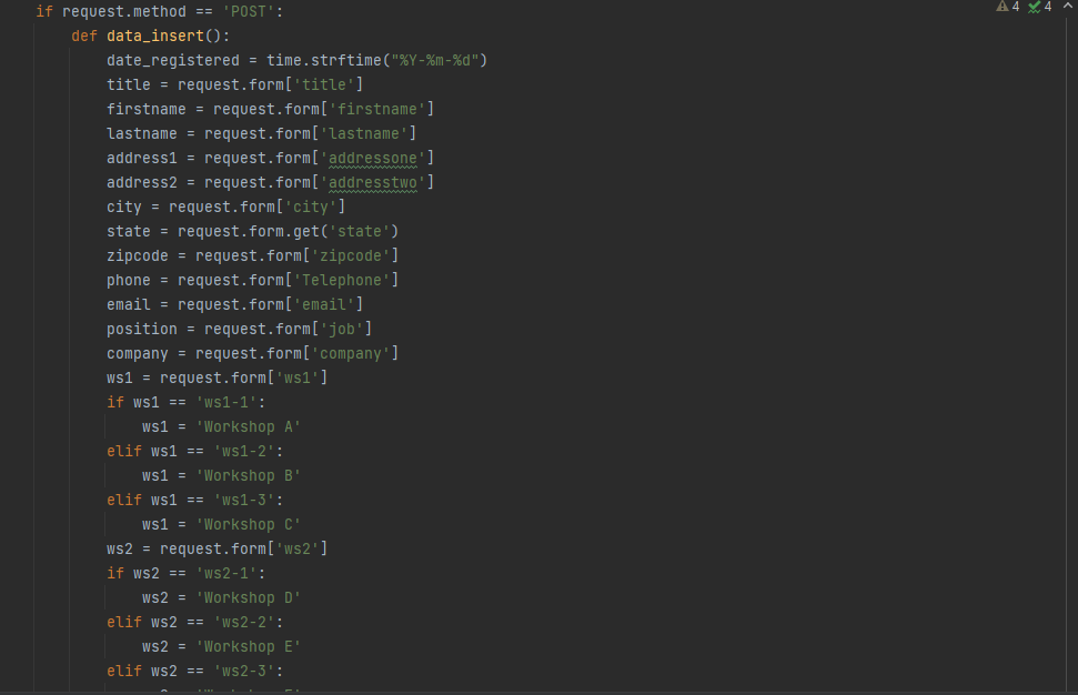 Solved Can someone tell me why my sqlite code isn't adding | Chegg.com