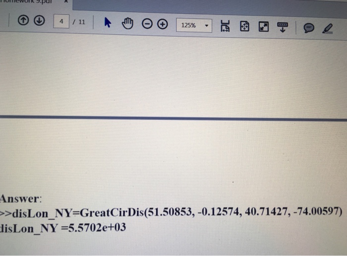 Solved 4. The shortest distance between two points on the | Chegg.com