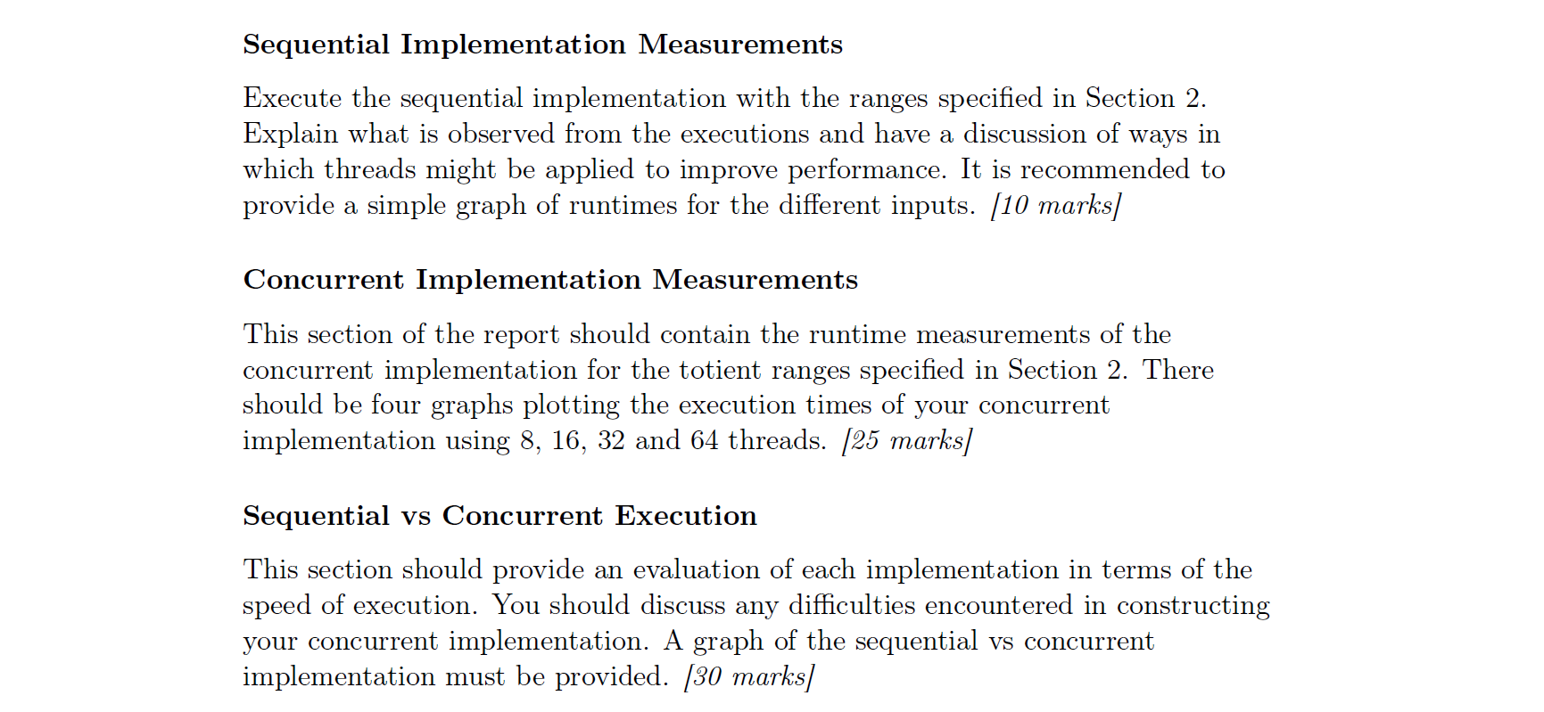 Solved The project will be an exercise in concurrent | Chegg.com