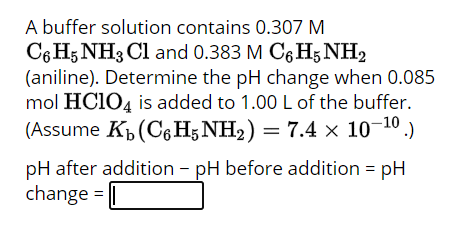 Solved A buffer solution contains 0.437MNH4Cl and 0.301MNH3 | Chegg.com