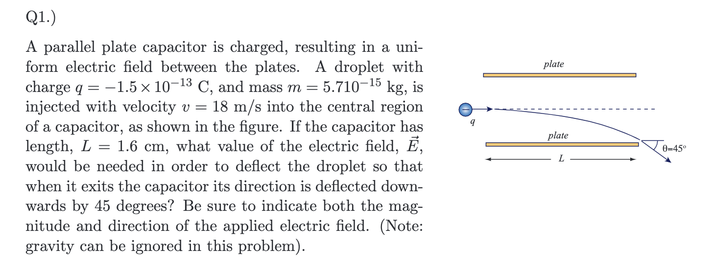 Solved plate - - - - - - - - - - - - - - - - - - Q1.) A | Chegg.com